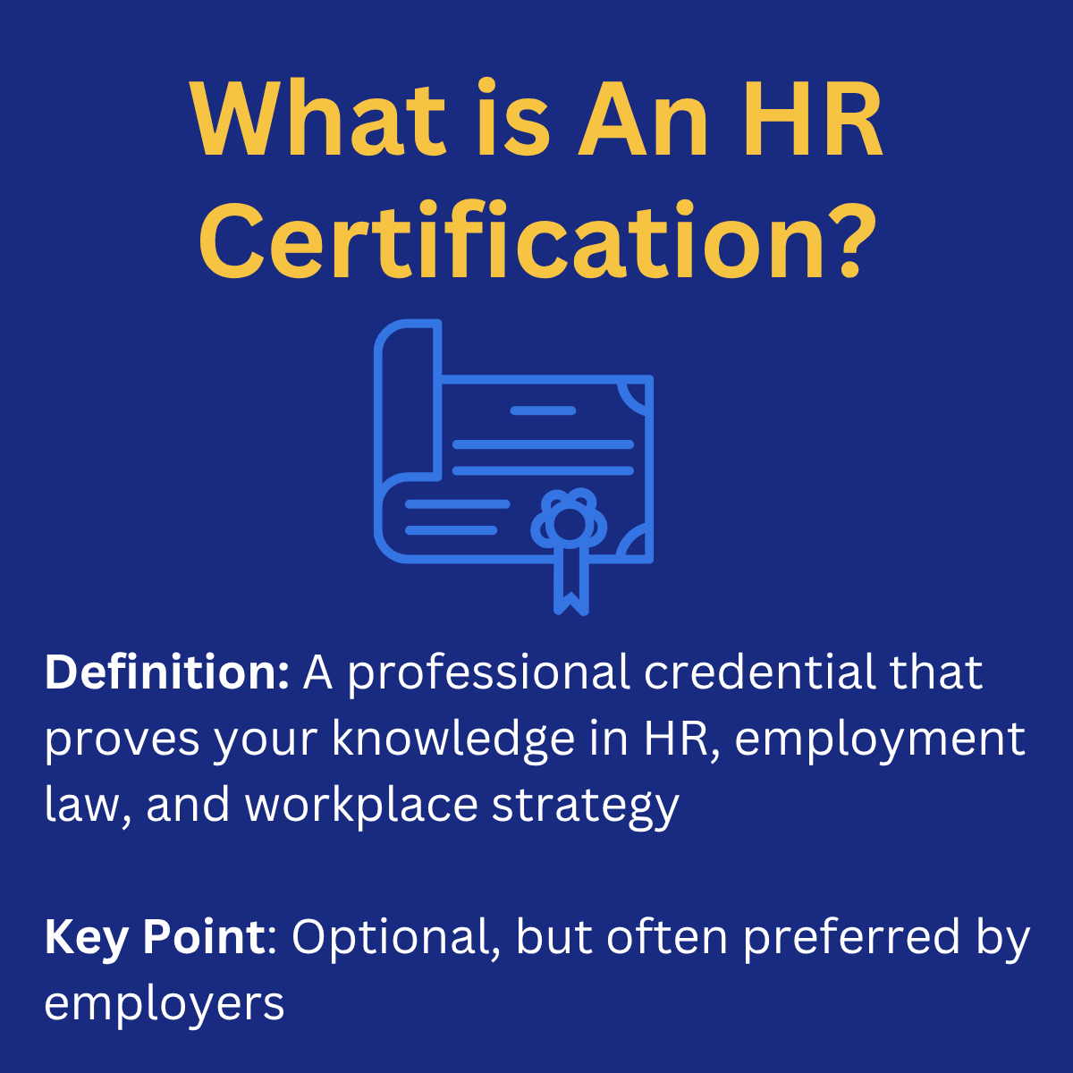 Should You Get an HR Certification and Which One Is Right for You?