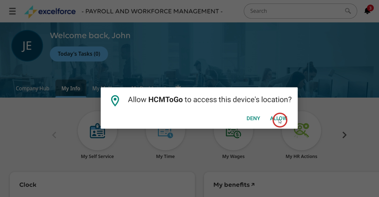 Excelforce Mobile Login | First-Time Access via HCMToGo App