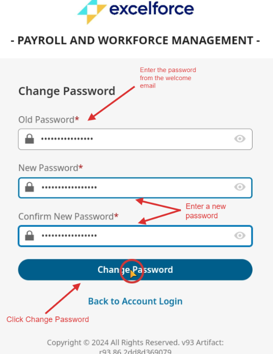 Excelforce Mobile Login | First-Time Access via HCMToGo App